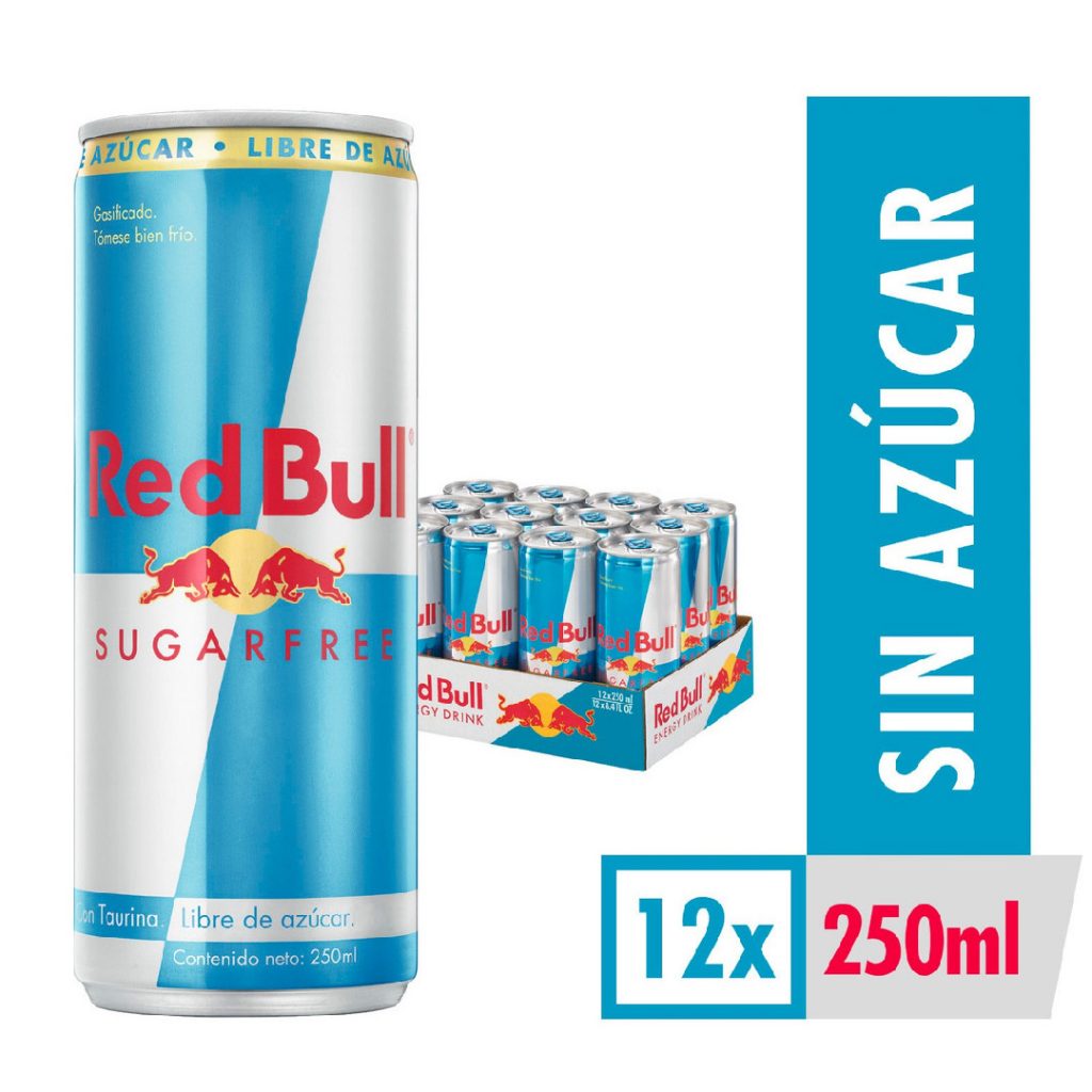 Red Bull Sin Azúcar 12 Pack / 250ML. – ComViene