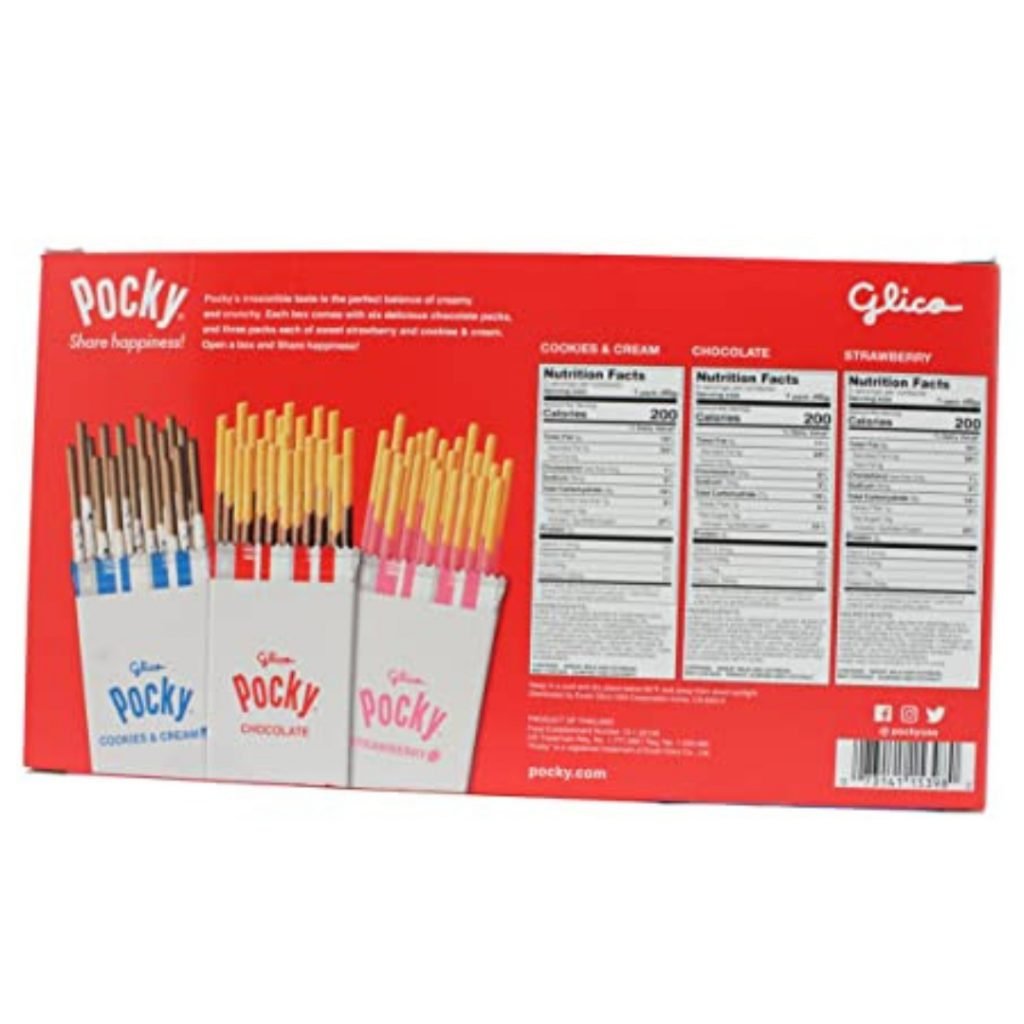 Pocky Palitos De Galletas – Chocolate – Fresa – Galleta y Crema, Glico ...