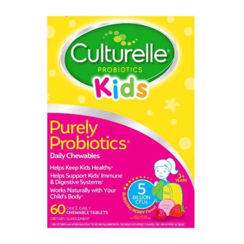 Probióticos Masticables Para Niños 3+ / Culturelle Probiotics, 60 ...
