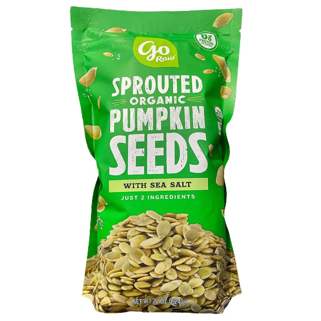 Semillas De Auyama Sin Concha Con Sal Marina, Germinadas y Orgánicas ...