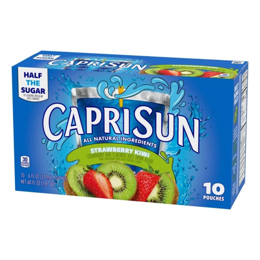 Jugo Capri Sun - Strawberry Kiwi / 10 Pack / 177mL - Comviene